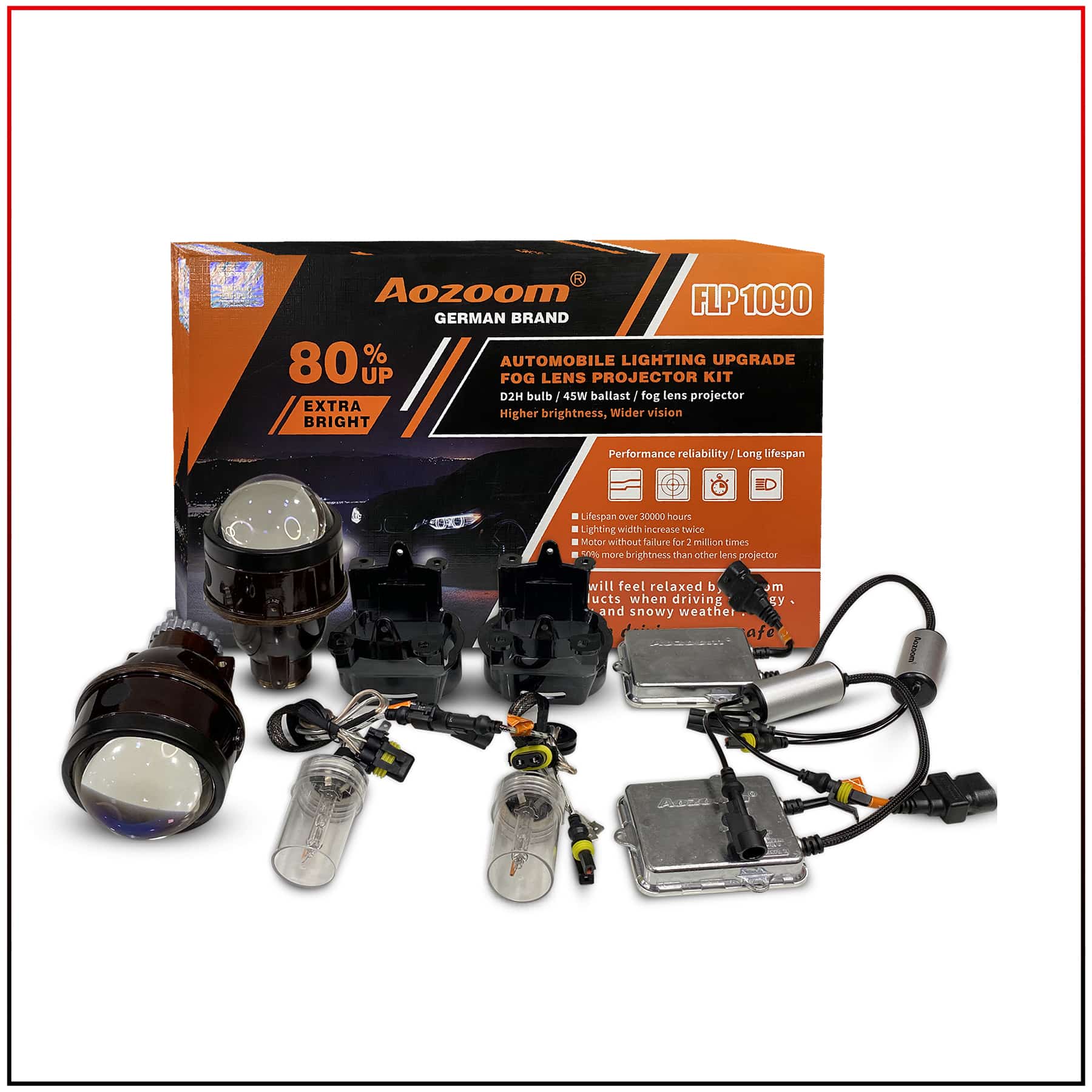 Buy Aozoom Bi-xenon Projector Fog Lamp Kit at the Lowest Prices