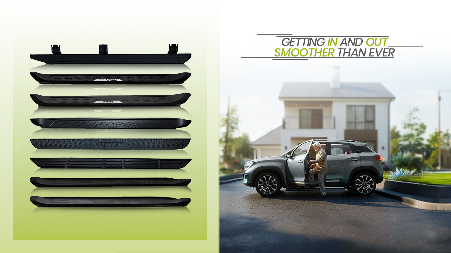 Step In with Style: Benefits of Installing Side Steppers on Your Marut