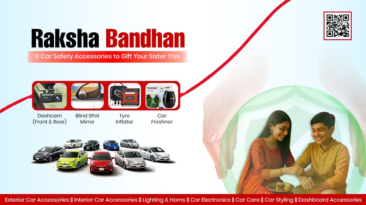 8 Car Safety Accessories to Gift Your Sister This Raksha Bandhan