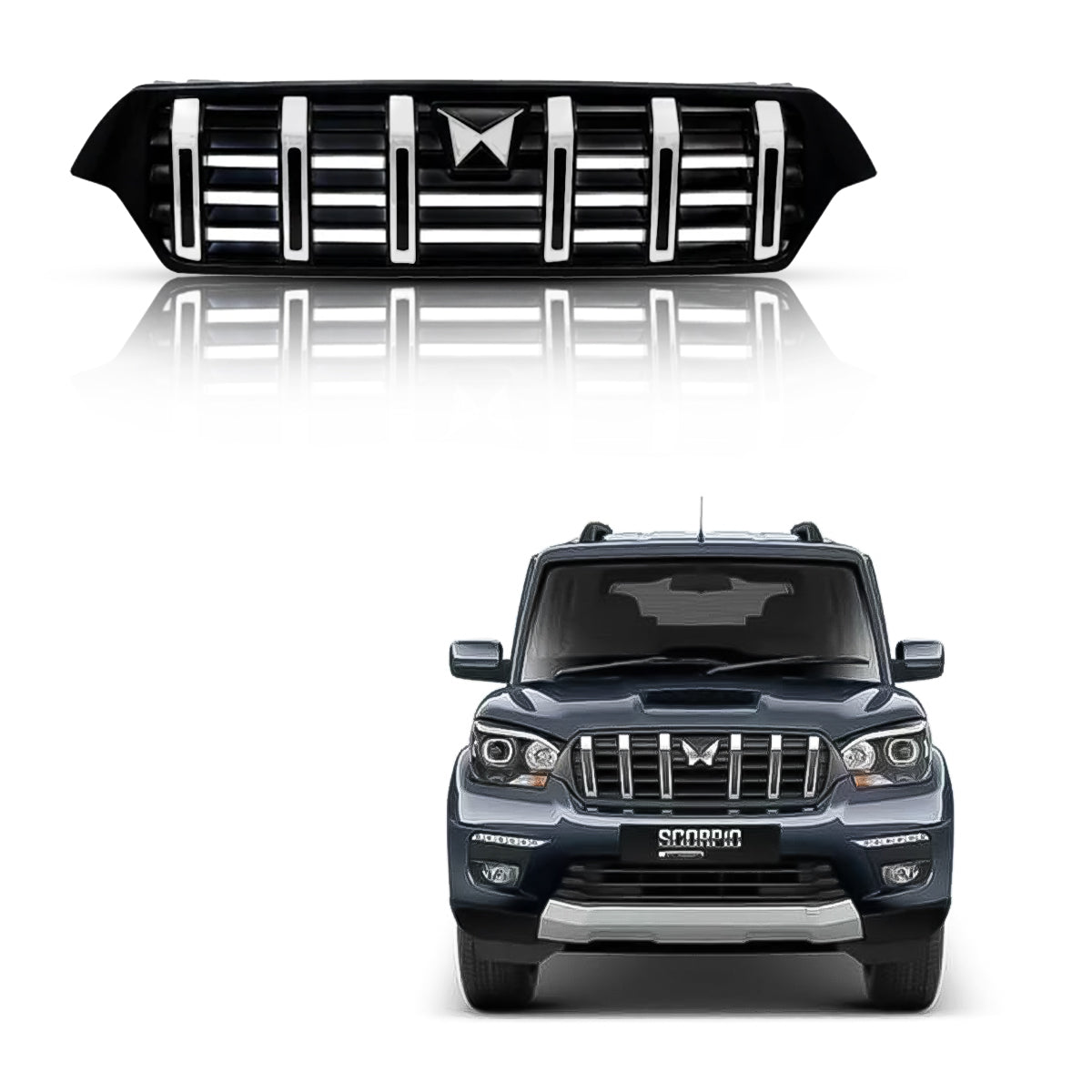 Custom Style Front Bumper Grill For Car
