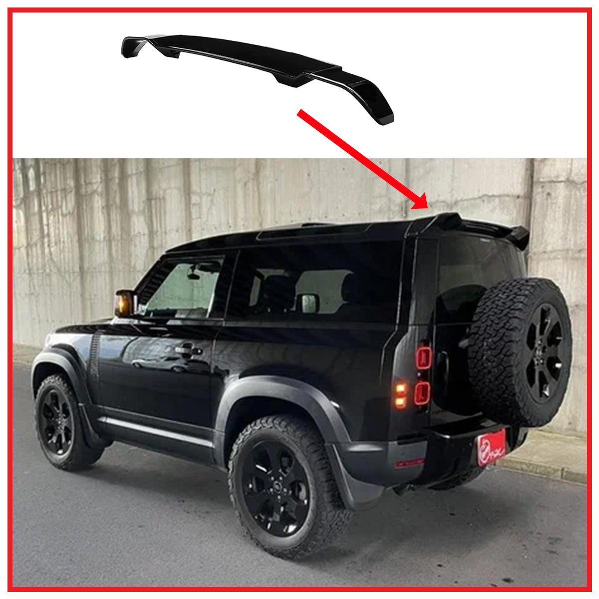 Roof Spoilers for Land Rover Defender