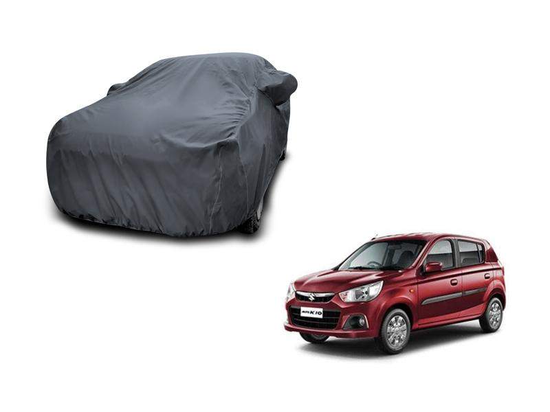 Grey Body Cover for Alto K10 Waterproof & UV Protection
