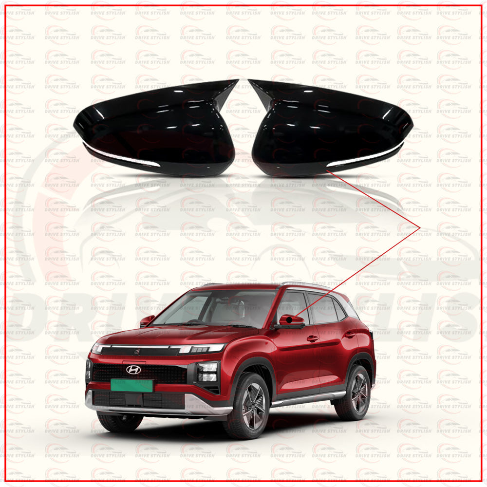 Batman Side Mirror Cover for Hyundai Creta EV 2025 Onwards || Free Shipping