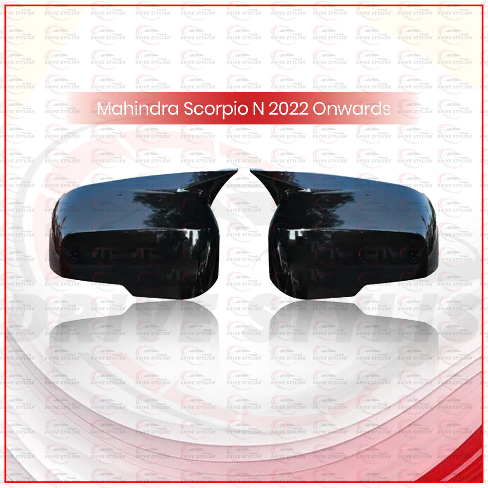 Batman Side Mirror Cover for Mahindra Scorpio N 2022 Onwards