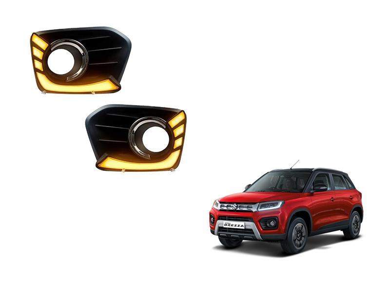 Shop Online Vitara Brezza (2020) LED DRL Light | DriveStylish