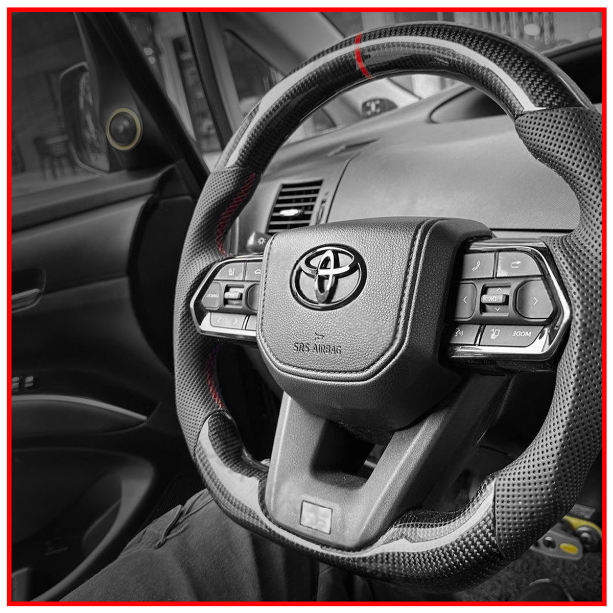 Crysta Real Carbon Steering Wheel