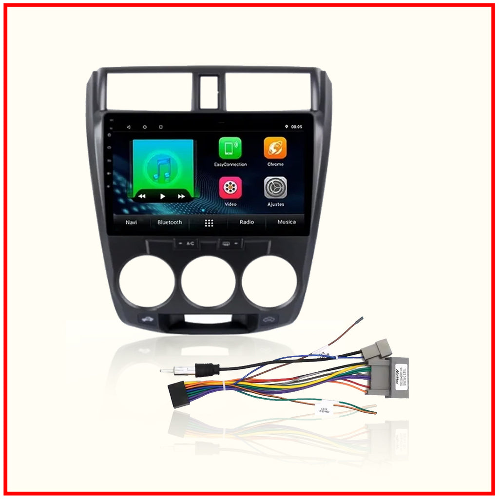 Honda City 2008-2013 android stereo frame 9 inch With Socket