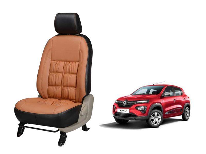 Renault Kwid Comfort Series 3D Custom Stallion Leather Car Seat Covers