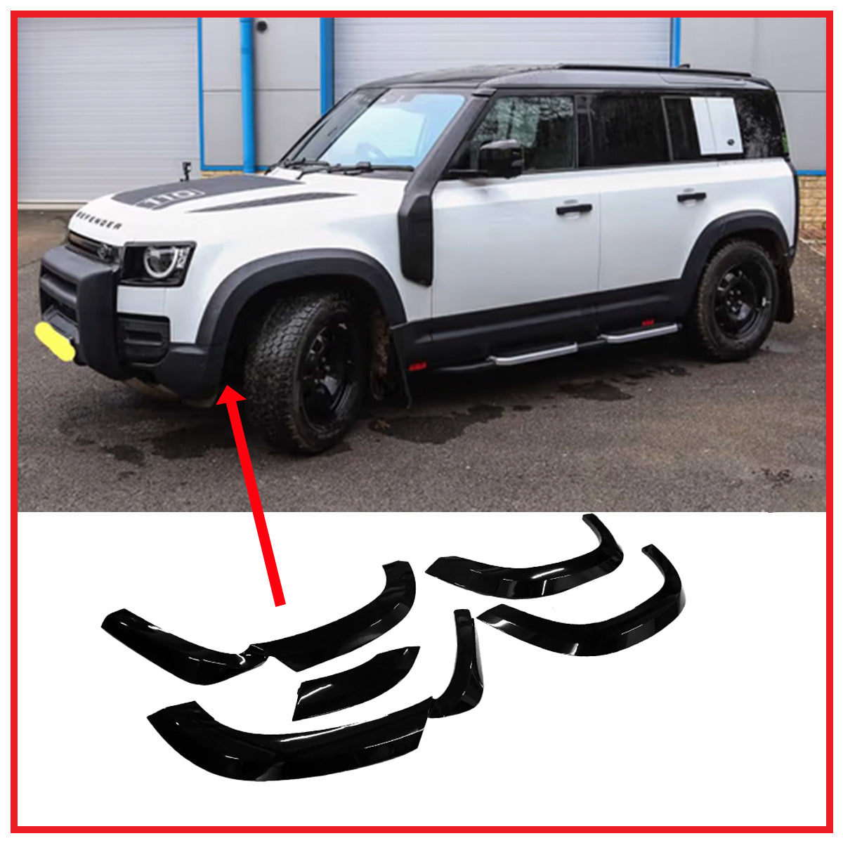 Land Rover Defender Wheel Arch Cladding