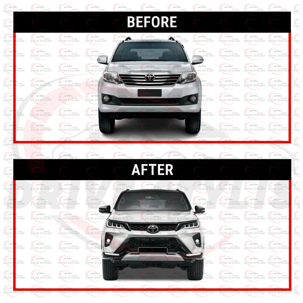 Old Fortuner To Legender Conversion Kit || 2015-2015 To Legender