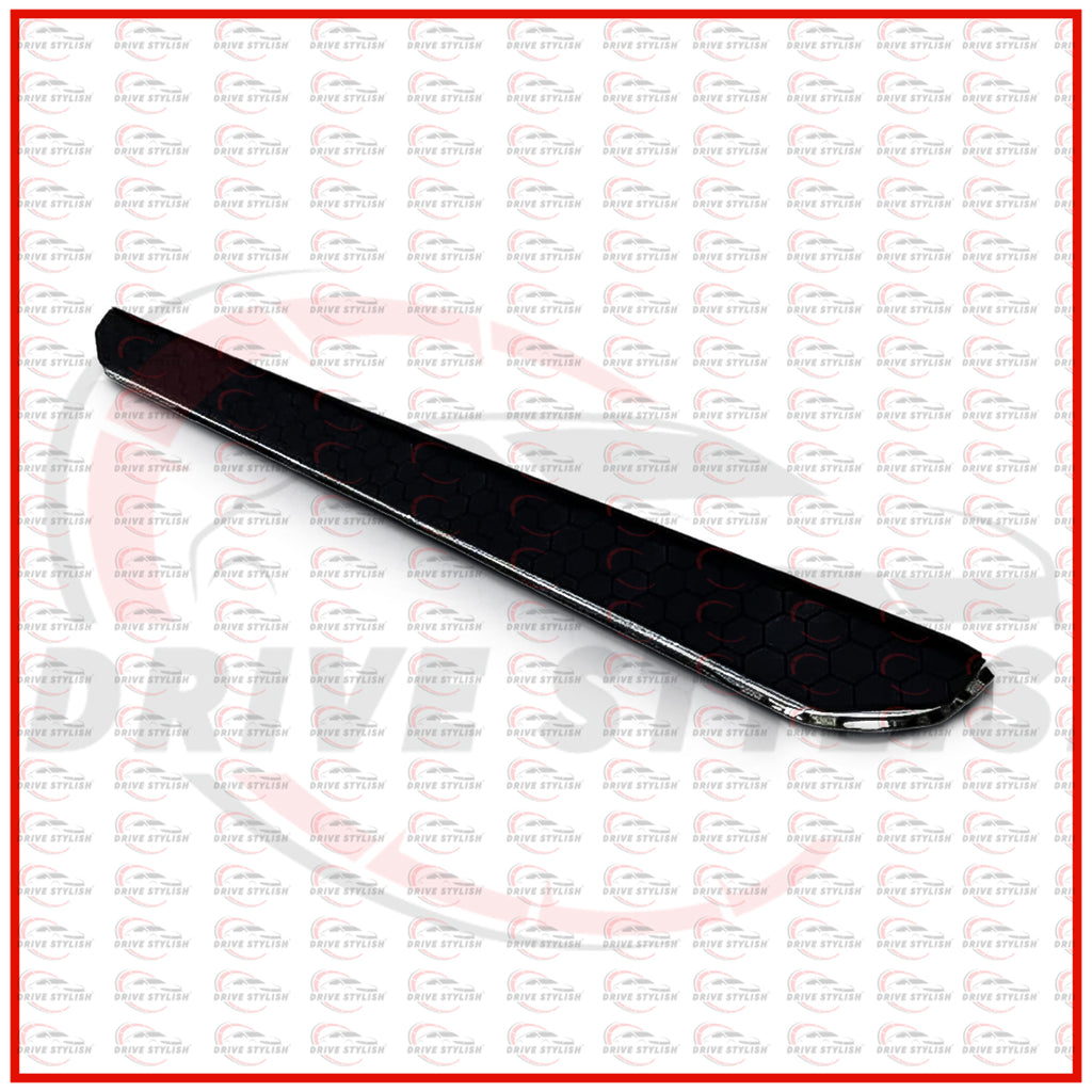 Side Foot Step for Hyundai Alcazar - Soccer Design | DriveStylish