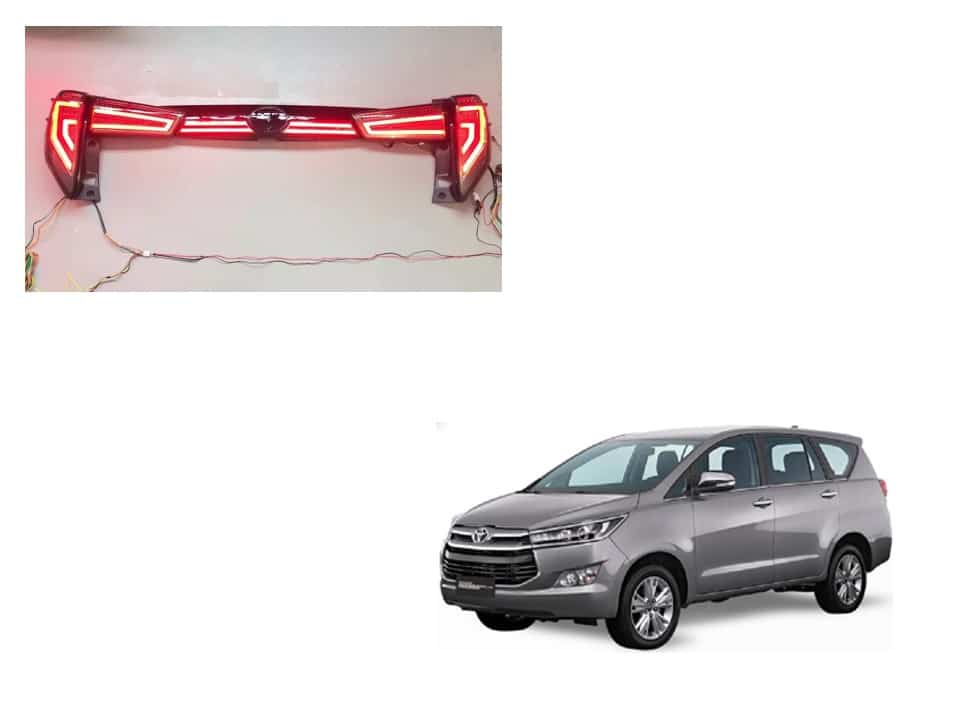 Innova Crysta 2021 LED Taillights with Scanning Function | DriveStylish