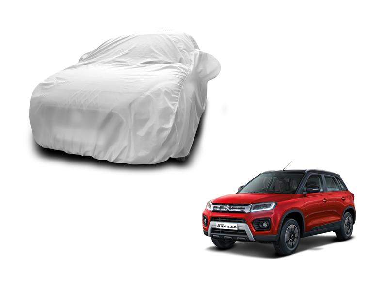 Maruti Suzuki Vitara Brezza 2020 New Silver Car Body Cover