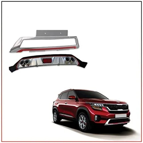 Kia Seltos - Front and Rear Bumper Guards | DriveStylish