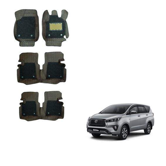 Toyota Innova Crysta (2021) Spacious 7D Boot Mat - Black or Tan